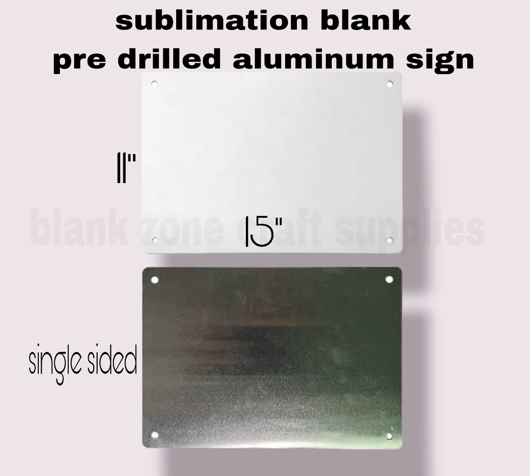 SUBLIMATION METAL SHEET | blankzone craft supplies