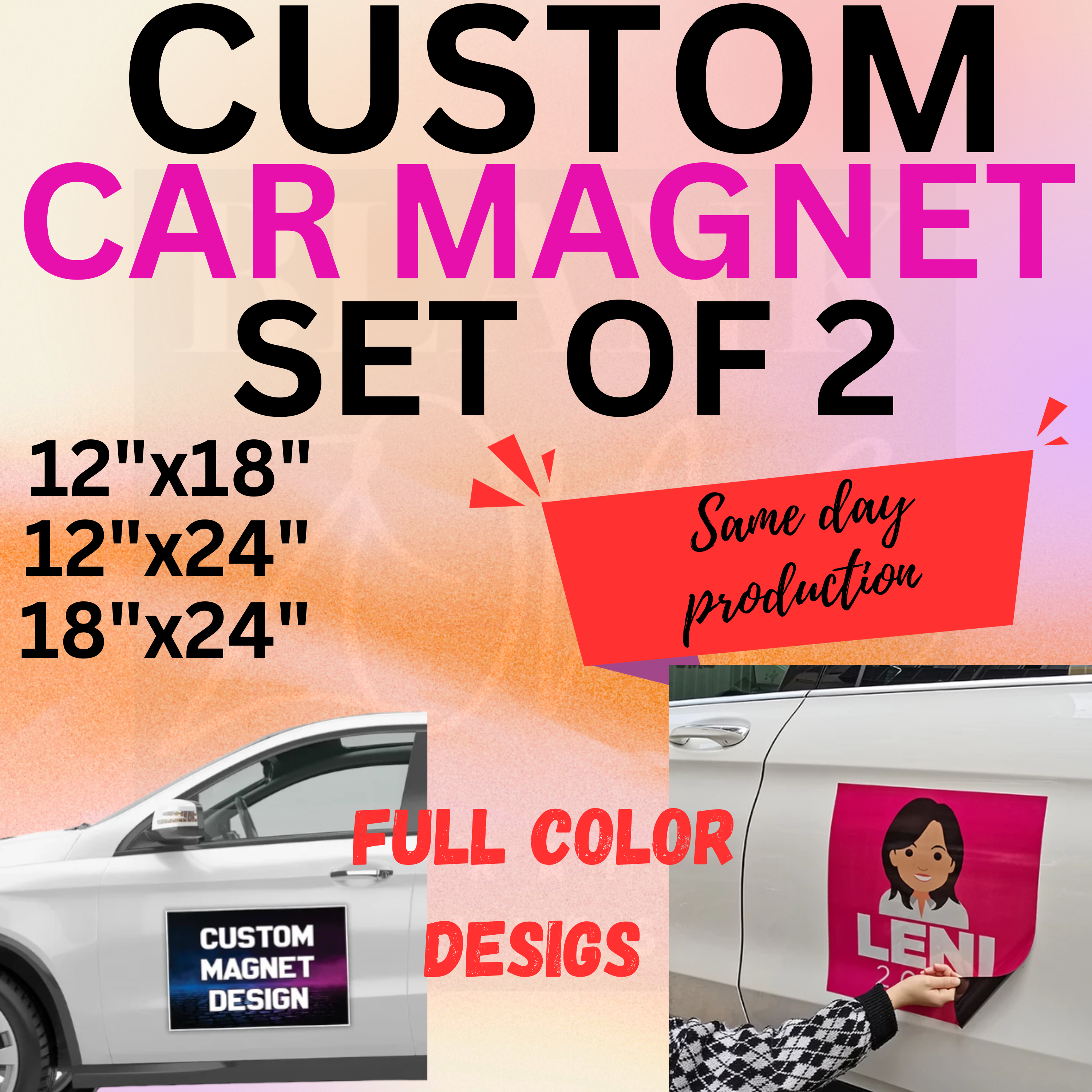 CUSTOM MADE BANNER | blankzone craft supplies