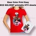 ECO SOLVENT printable HTV pack | blankzone craft supplies