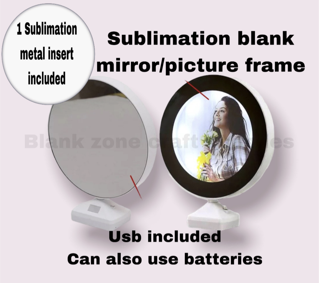 Sublimation blank mirror/ picture frame | blankzone craft supplies