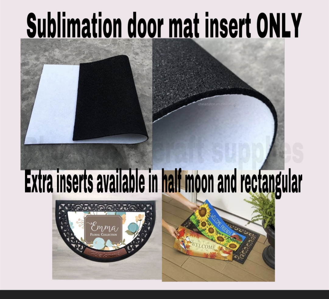 sublimation door mat inserts $ 8 . 49